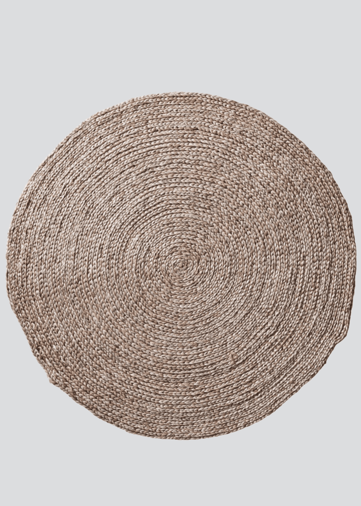 Kerala Braided Rug - Gold - Casa Noosa