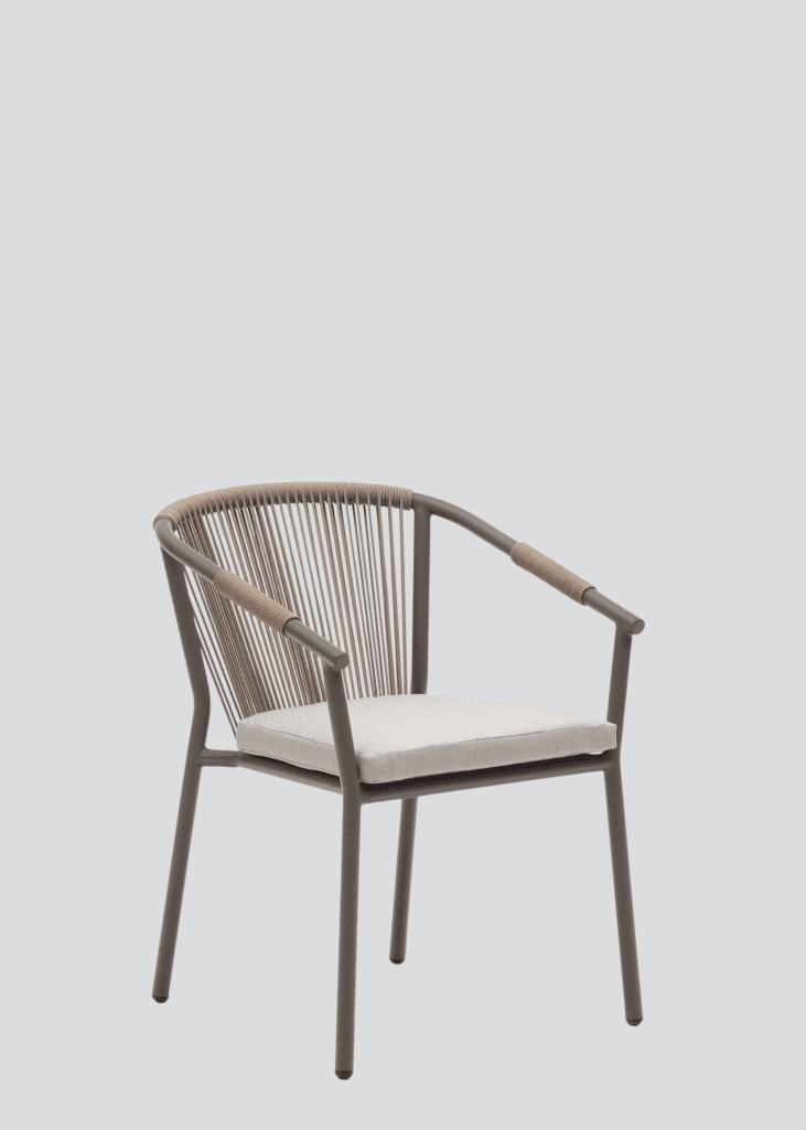 Xavier Dining Chair - Brown - Casa Noosa